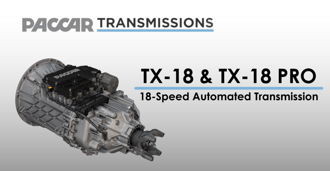 Kenworth Introduces PACCAR TX-18 and TX-18 Pro Automated Transmissions ...